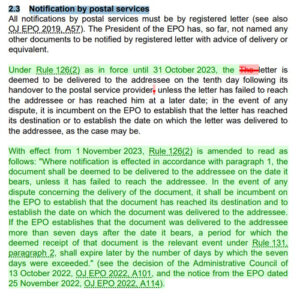 What does repealing the ten-day rule in November mean for the EPO? - ABG IP